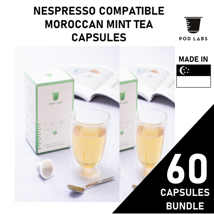 Pod Labs - Asian Flavoured Coffee & Tea Nespresso® Compatible Capsules