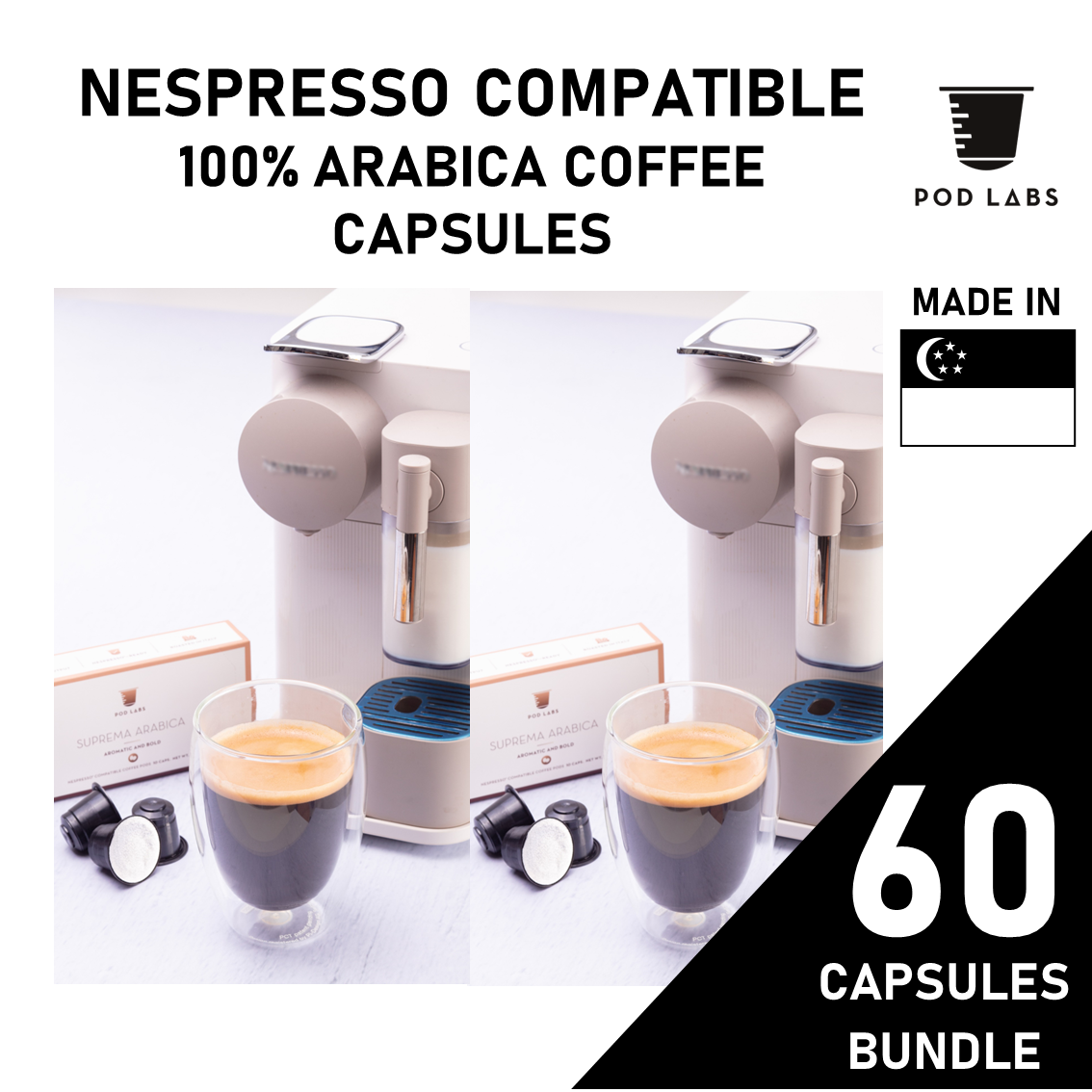 [Bundle of 6 Special] Pod Labs Nespresso Compatible Suprema Arabica (6
